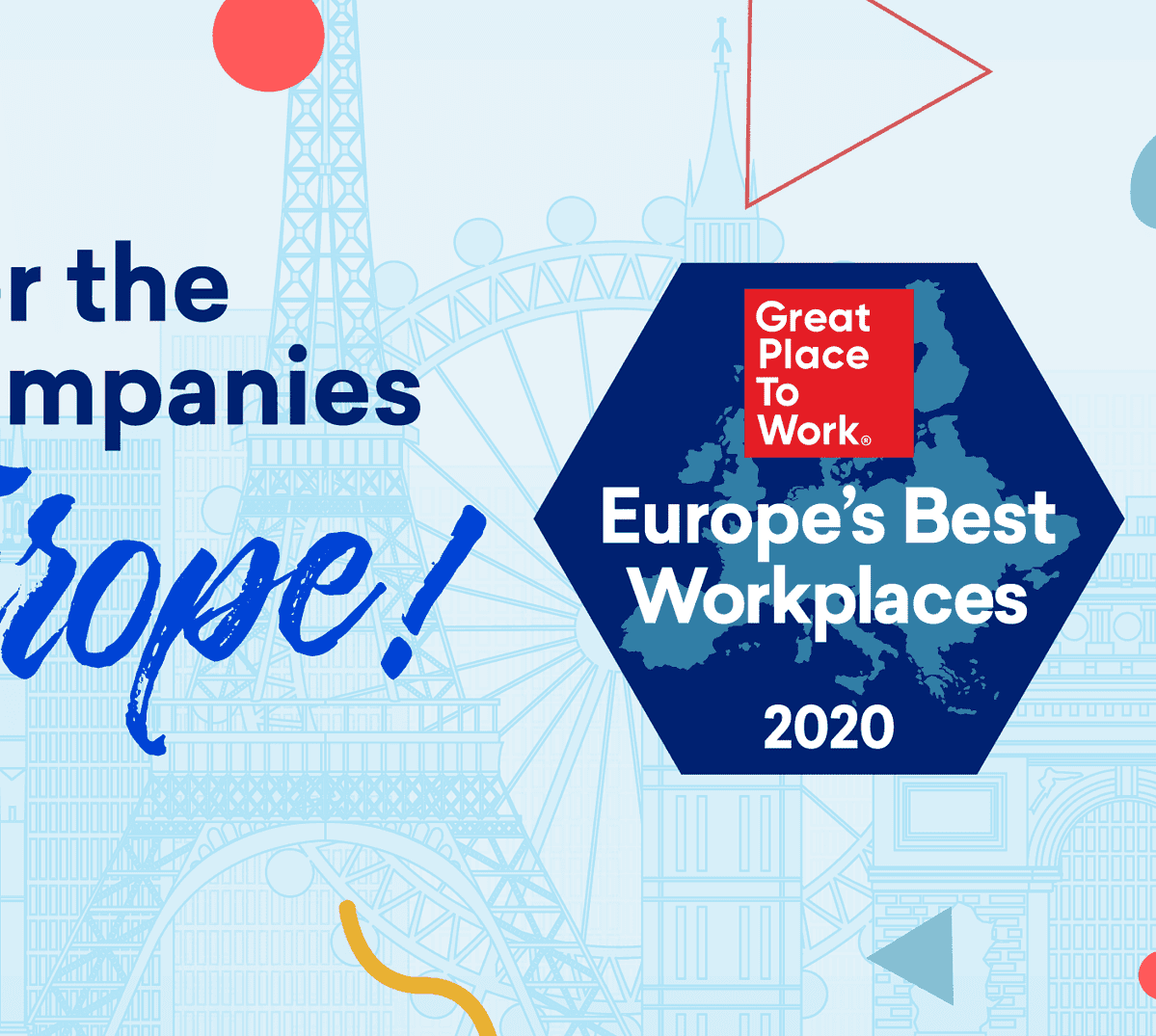 Best Workplaces™ in Europe 2020 - Great Place To Work® Hellas